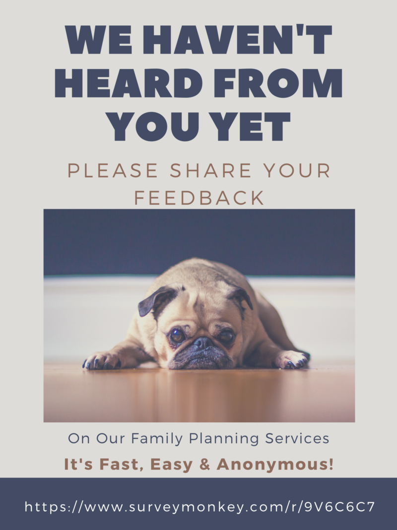 Please complete this very brief survey.